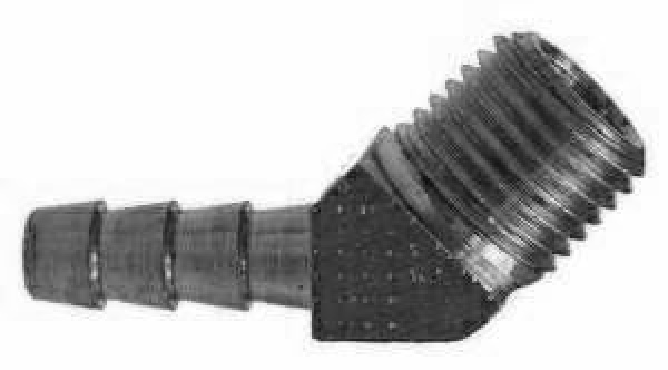 1/2 X 1/4 MPT BRASS 45* ELBOW HOSE BARB | 1/2 X 1/4 MPT BRASS 45* ELBOW HOSE BARB | Weaver ...